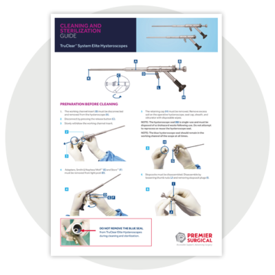 TruClear CSSD & INSTRUCTIONS FOR USE - Premier Surgical
